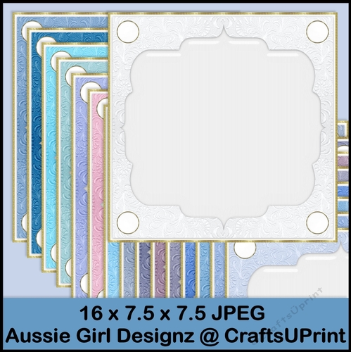 Raised Up Glassy Mat Backgrounds-Winter Wonderland - CUP1221685_68705 ...