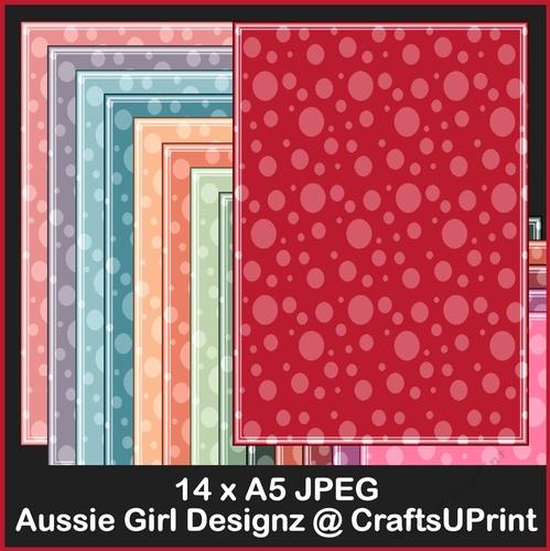 Mixed Up A5 Dot Backgrounds-Succulants Bright - CUP1245353_68705 ...