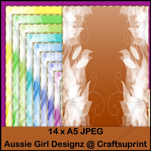 2Ombrae A5 Backgrounds-Spring - CUP1263691_68705 | Craftsuprint