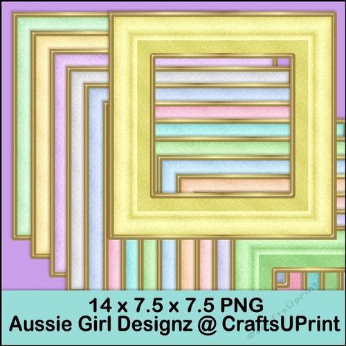 Gradient Frames-Spring Light - CUP1283561_68705 | Craftsuprint