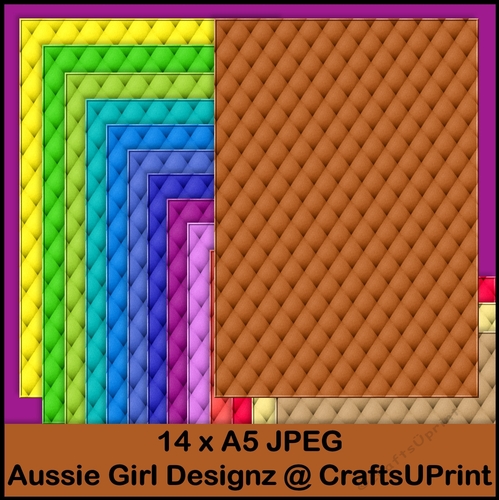 Padded A5 Backgrounds-Spring - CUP1291605_68705 | Craftsuprint