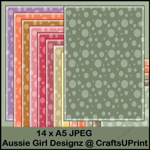 Mixed Up A5 Dot Backgrounds-Autumn Fall Light - CUP1291608_68705 ...