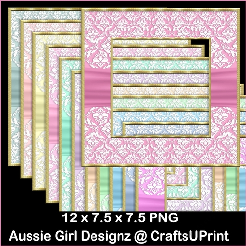 Ribbon Wrap Frames-Dreamy - CUP1300535_68705 | Craftsuprint