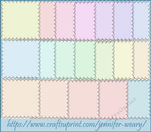 shell edging backgrounds - CUP814728_68705 | Craftsuprint