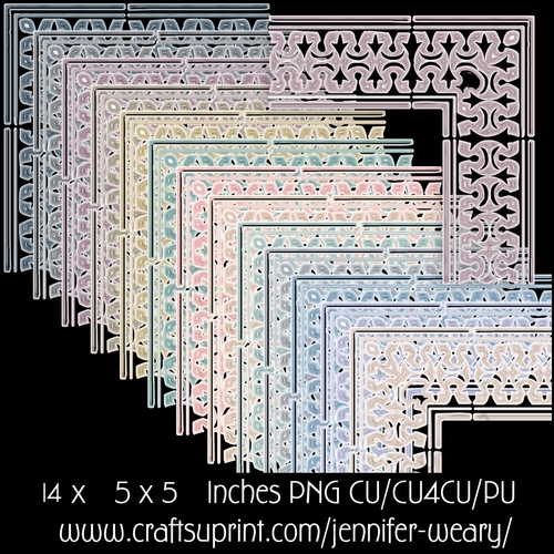 Neutral Corners 2 - CUP876610_68705 | Craftsuprint