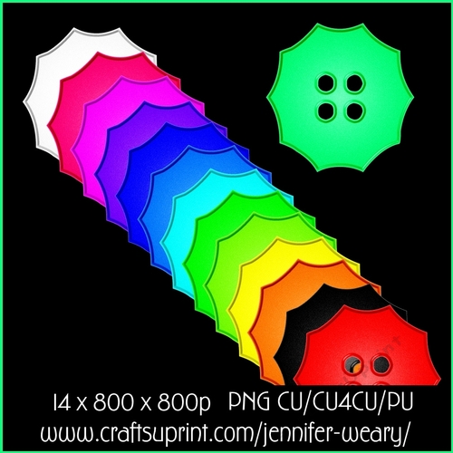 Pure Buttons - CUP877742_68705 | Craftsuprint