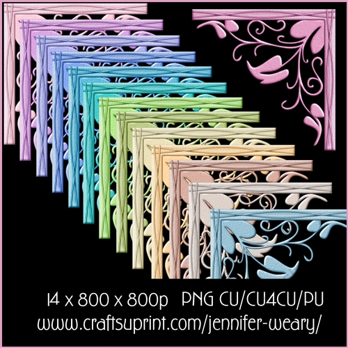 Cute Corners 4 - CUP877970_68705 | Craftsuprint