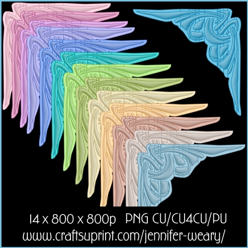 Cute Corners 5 - CUP877971_68705 | Craftsuprint