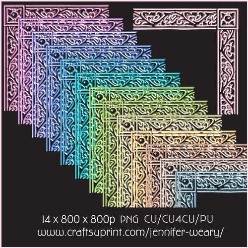 Cute Corners 15 - CUP887786_68705 | Craftsuprint