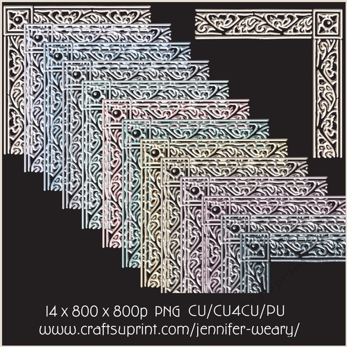 Neutral Corners 15 - CUP887788_68705 | Craftsuprint