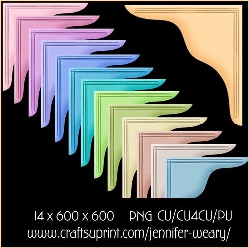 Cute Corners 18 - CUP889428_68705 | Craftsuprint