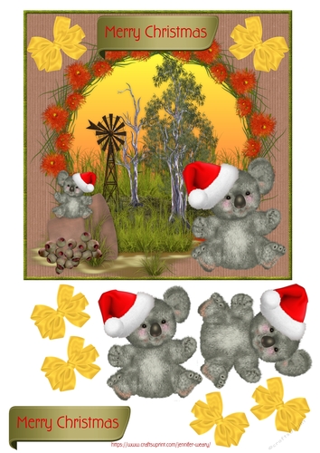 Aussie Christmas 2 - CUP923114_68705 | Craftsuprint