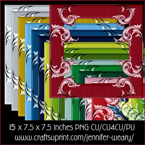 Pioneer Frames 4 - CUP935605_68705 | Craftsuprint