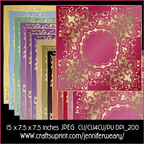 Gold-Sweet Backgrounds - CUP944989_68705 | Craftsuprint