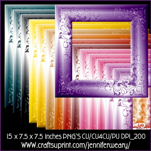 Exotic Frames 8 - CUP950433_68705 | Craftsuprint