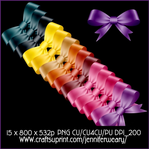 Exotic Bows 4 - CUP950554_68705 | Craftsuprint