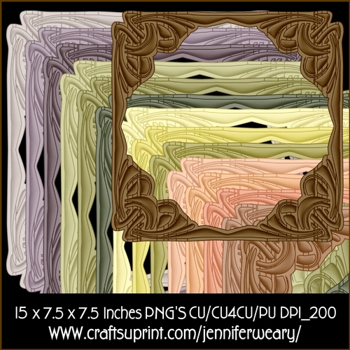 Warm Frames 6 - CUP953819_68705 | Craftsuprint