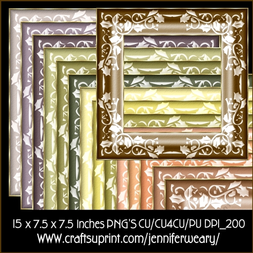 Warm Frames 10 - CUP955475_68705 | Craftsuprint