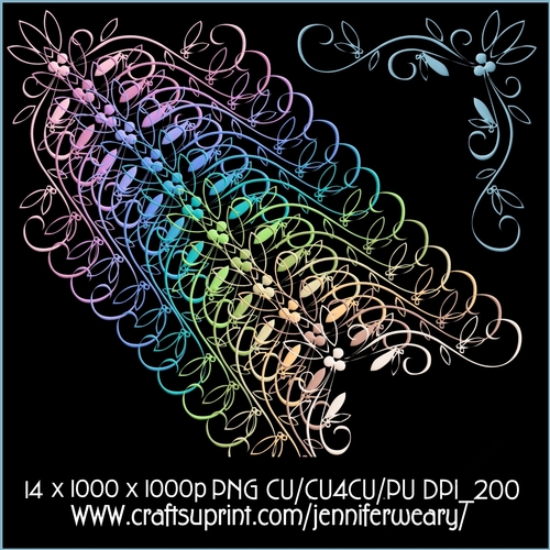 2 Cute Corners 3 - CUP956391_68705 | Craftsuprint