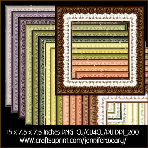 Warm Frames 11 - CUP957640_68705 | Craftsuprint