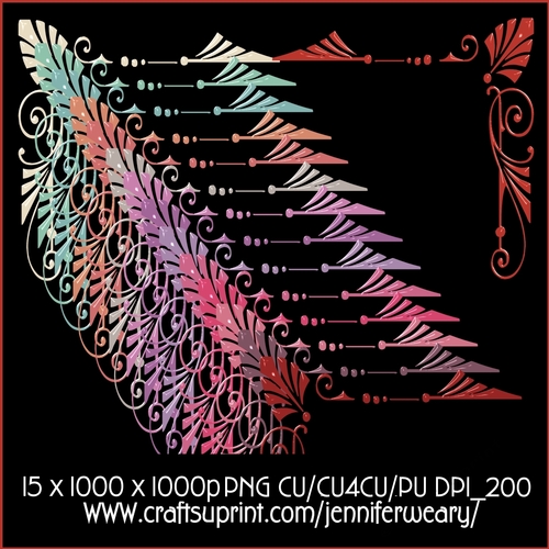 Valentine Corners 4 - CUP969833_68705 | Craftsuprint