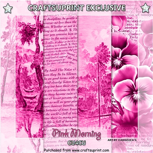 PINK MORNING BACKGROUNDS 2 - CUP1004094_102747 | Craftsuprint