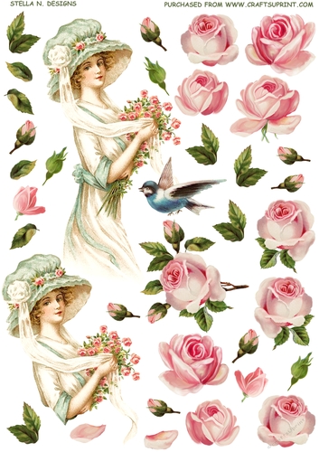 LADY ROSE - CUP1047117_102747 | Craftsuprint