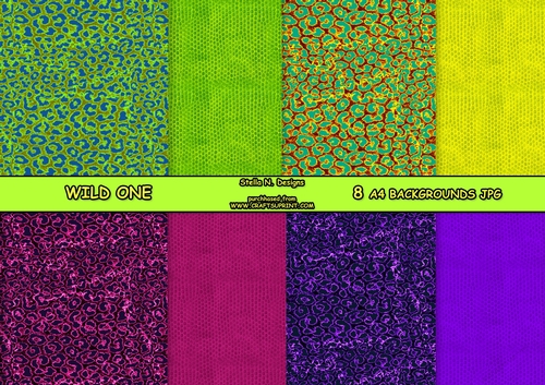 WILD ONE A4 BACKGROUND KIT - CUP1049820_102747 | Craftsuprint