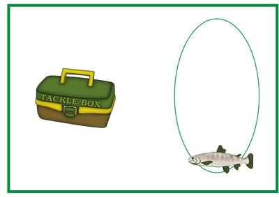 Tackle Box and Trout Insert - CUP456564_1716 | Craftsuprint