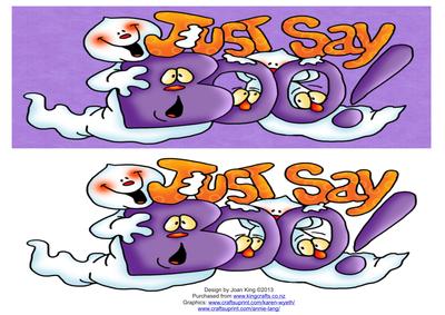 Just Say Boo - CUP470672_1716 | Craftsuprint
