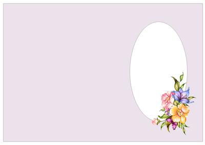 Floral Insert - CUP479261_1716 | Craftsuprint