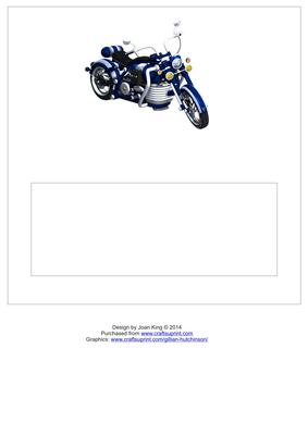 Dl Insert Motorbike - CUP509074_1716 | Craftsuprint
