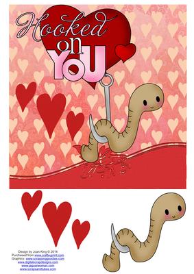 Hooked on You - CUP588274_1716 | Craftsuprint