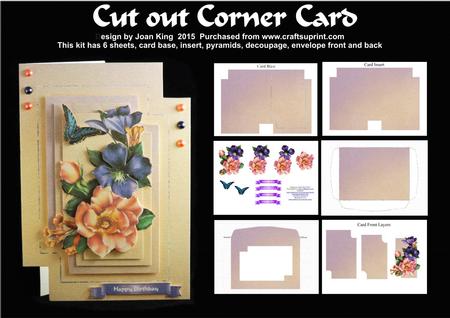 Cut Out Corner Card - CUP640452_1716 | Craftsuprint