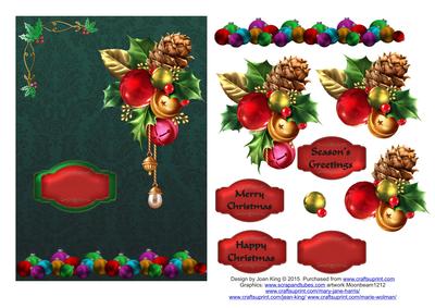Christmas Baubles - CUP643613_1716 | Craftsuprint