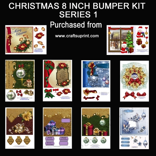Christmas bumper kit 8 inch series 1 - CUP821142_1716 | Craftsuprint