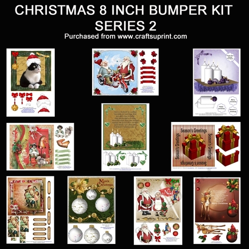Christmas bumper kit 8 inch series 2 - CUP821143_1716 | Craftsuprint