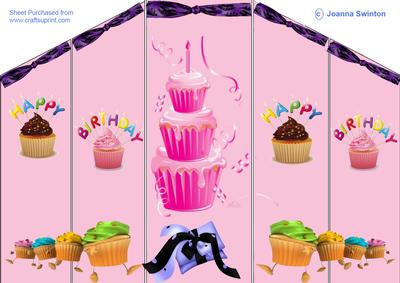 Birthday Cupcake - CUP108673_470 | Craftsuprint