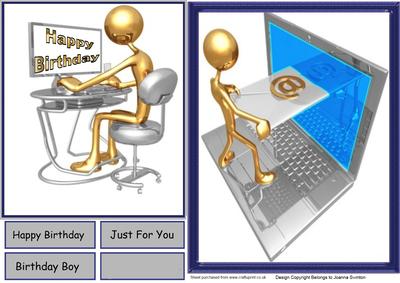 The Golden Computer Boys x 2 - CUP79832_470 | Craftsuprint