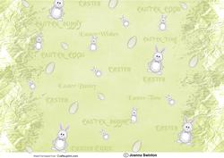 Easter Egg Backing Paper - CUP165961_470 | Craftsuprint