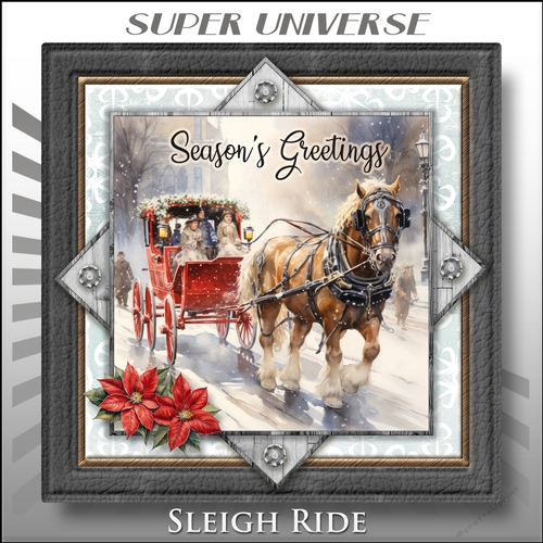 Sleigh Ride _ Seasons Greetings - CUP1257316_78519 | Craftsuprint