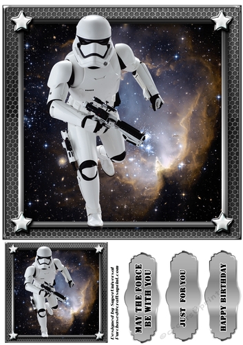 StarWars Card front Sheet 6 - CUP777153_78519 | Craftsuprint