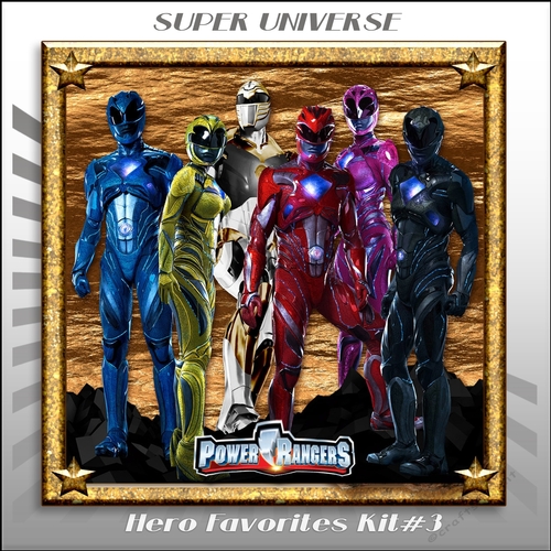 Power Rangers kit.3 - CUP822501_78519 | Craftsuprint