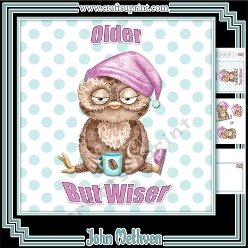 Older But Wiser - CUP1092738_1884 | Craftsuprint