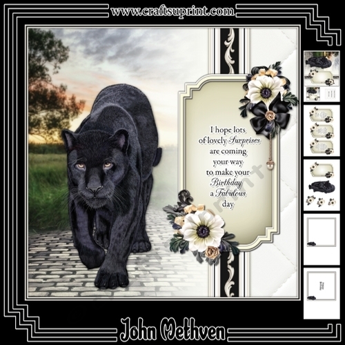 The Panther - CUP1094851_1884 | Craftsuprint