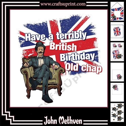 Happy Birthday Old Chap - CUP1144411_1884 | Craftsuprint