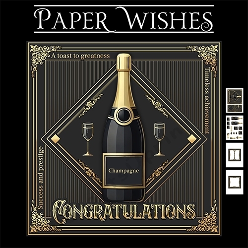 Congratulations 7x7 Mini Kit – Elegant & Timeless - CUP1362430_1884 ...