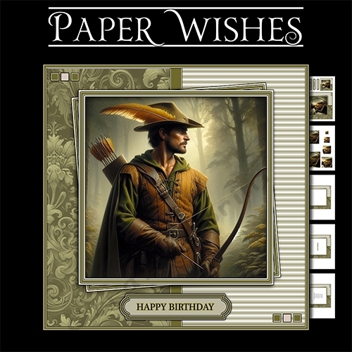 Robin Hood Mini Kit – A Legendary Birthday in Sherwood Style 7x7 ...