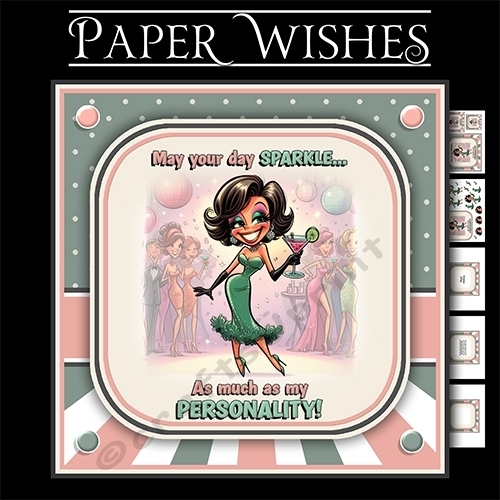 Sparkle Queen 7x7 Mini Kit – A Fabulous Birthday with Extra Sass ...