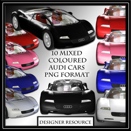 10 Mixed Coloured Cars - CUP396038_1884 | Craftsuprint